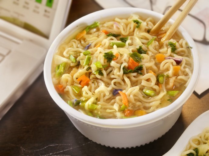 ¿De qué esta hecha la sopa MARUCHAN?